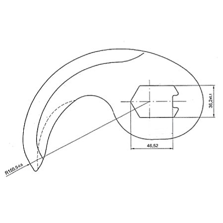 Cuchilla cutter Fatosa 35 R-150 2,5mm - Cuchillas circulares y cutter